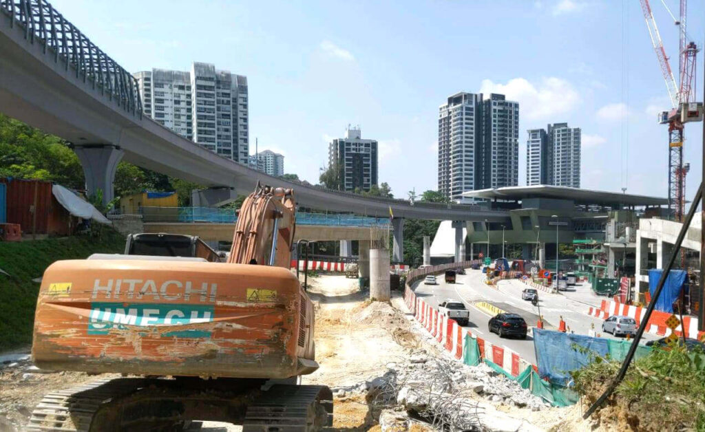 Jalan Maarof To Jalan Semantan For Elevated Highway Works In Damansara ...